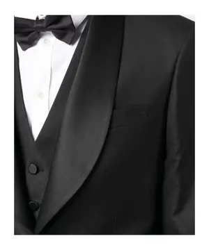 Tagliatore Single-breasted Three-piece Suit - Black