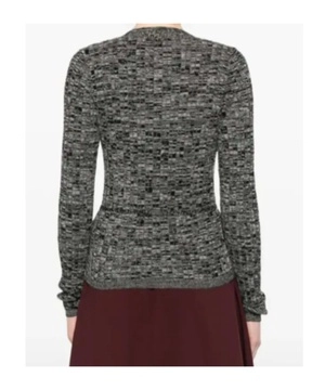 Dries Van Noten V-neck Long-sleeve Knitted Cardigan With Drawstring