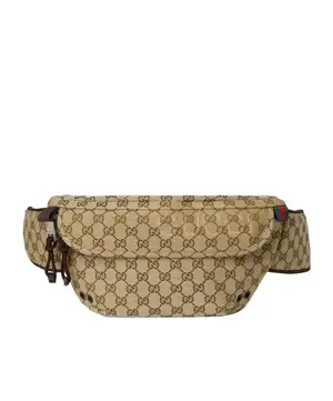 Gucci Gucci GG Monogram Belt Bag Beige/ebony