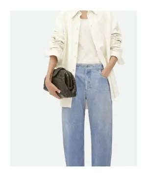 Bottega Veneta Teen Lauren 1980 With Chain Bag - Khaki