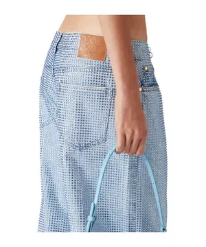 Casablanca Crystal Embellished Jeans