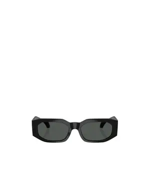 Versace Geometric-frame Sunglasses - Black