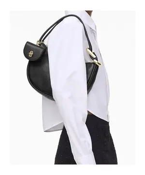 Marc Jacobs The Dual Hobo Shoulder Bag By - Black