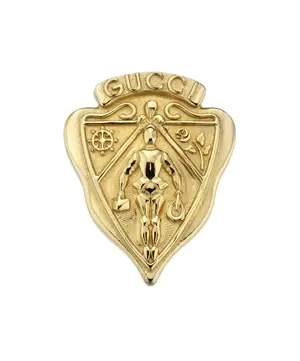 Gucci Crest Brooch