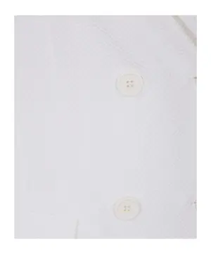 Seventy Double-breasted Blazer - White