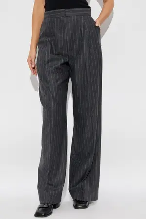Sportmax Belgio Striped Wide-leg Trousers