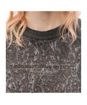 Alexander Wang Splatter-wash Crewneck T-shirt