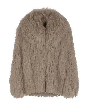 Women's Textured Faux Fur Coats
