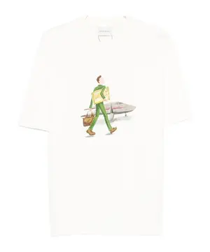 Drole De Monsieur Drôle De Monsieur L'Homme Au Tableau T-Shirt Nude