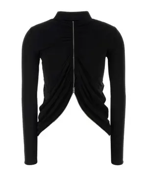 Alexander Wang Draped Zipped Shirt