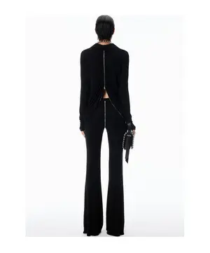 Alexander Wang Draped Zipped Shirt