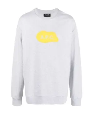 A.p.c. Logo-printed Crewneck Sweatshirt