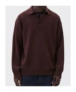 MARGARET HOWELL Mhl. Oversized Knitted Polo