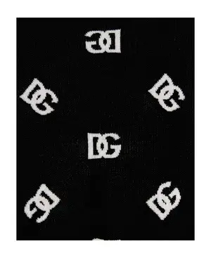 Dolce & Gabbana Dg Intarsia Knit Crewneck Sweater