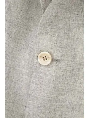 Brunello Cucinelli Single-breasted Blazer - Grey