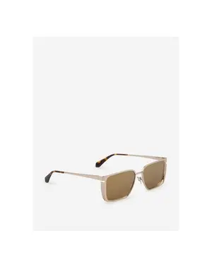Off-White Rectangular Frame Sunglasses