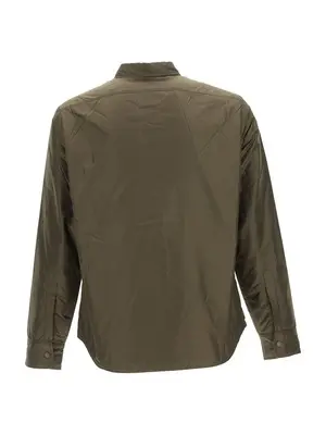Aspesi Buttoned Long-sleeved Overshirt - Green