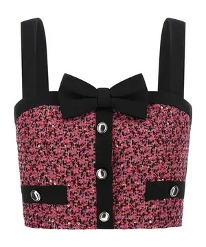 Alessandra Rich Strappy Tops