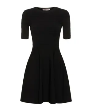 Valentino Garavani Logo Short-sleeved Mini Dress