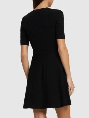 Valentino Garavani Logo Short-sleeved Mini Dress