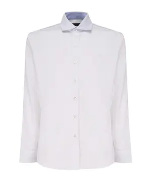 FAY Long-sleeved Shirt - White