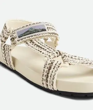Bottega Veneta Trip Sandals - Sea Salt/mole