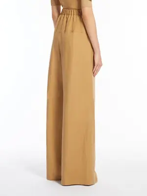 Max Mara Onore Wide-leg Pants - Caramel Color