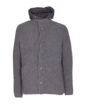 Herno Hooded Knitwear For Men