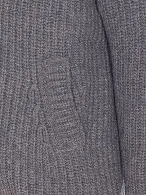 Herno Hooded Knitted Button-up Cardigan