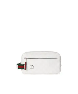 Gucci Medium Gg Toiletry Case - White