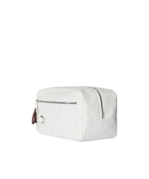 Gucci Medium Gg Toiletry Case - White