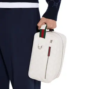 Gucci Medium Gg Toiletry Case - White