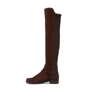 STUART WEITZMAN Knee-high Round Toe Boots - Brown