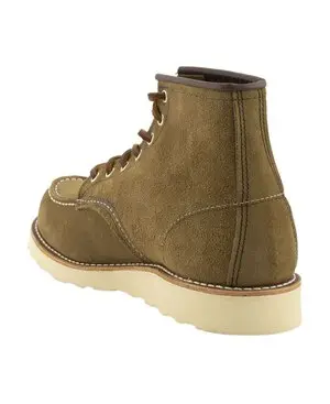 Red Wing Lace Up Ankle Boots - Green