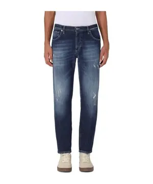 DONDUP Five-pocket Denim Trousers - Blue