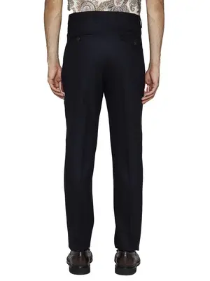 Etro Box-pleated Tailored Chinos