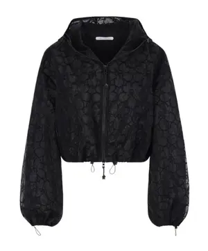 Cecilie Bahnsen Felicia Floral Cropped Coat