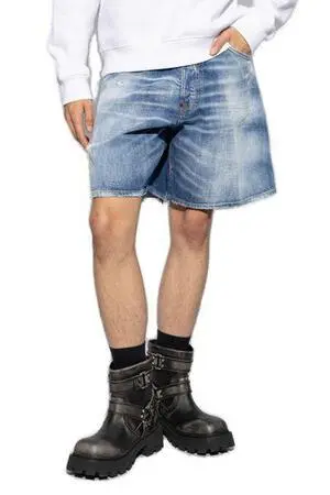 Dsquared2 Denim Shorts - White