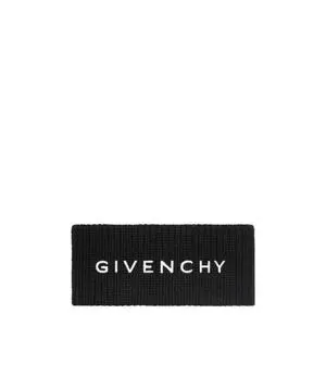Givenchy Embroidered Logo Headband