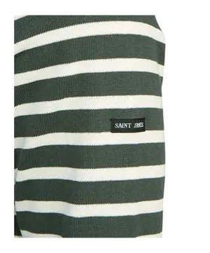 Saint James Striped Graphic T-shirt
