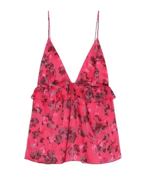 Ganni Floral Camis Tanks For Women