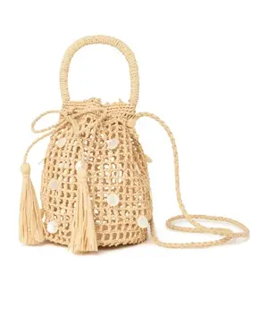 Alanui Precious Moments Satchel Bag - Natural