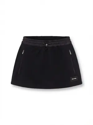 Miu Miu Drawstring Mini Skirt