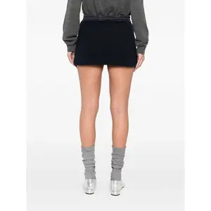 Miu Miu Drawstring Mini Skirt