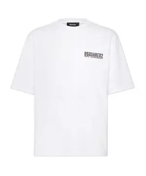 Dsquared2 Graphic Printed Crewneck T-shirt
