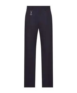 Prada Pleated Tailored Trousers - Blue