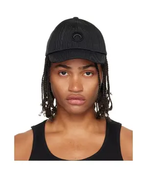MARINE SERRE Embroidered Moon Baseball Cap