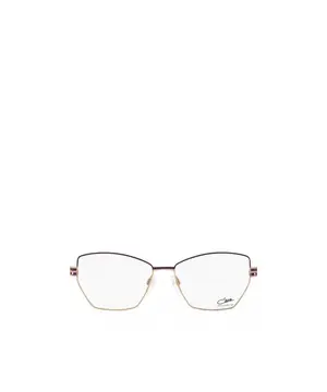 Cazal Geometric Titanium Eyeglasses - White