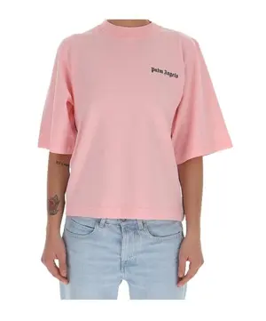 Palm Angels Round Neck Tops