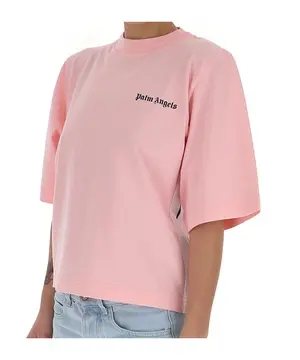 Palm Angels Logo Print T-shirt